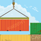 Container Handling Set, Vectors | GraphicRiver