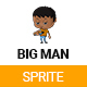 Big Man Sprite, Game Assets | GraphicRiver