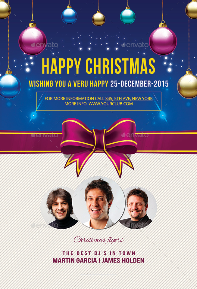 Christmas - Flyer Template , Print Templates | GraphicRiver