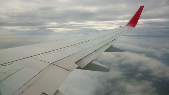 Flying In The Clouds, Stock Footage | VideoHive