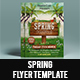 Spring Flyer Template, Print Templates | GraphicRiver