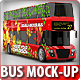Red Double-Decker Bus Mock-up, Graphics | GraphicRiver