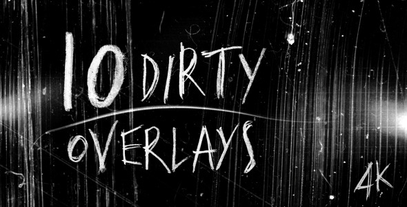 10 Dirty Overlays, Motion Graphics | VideoHive