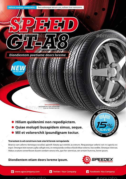 Technical Data Sheet, Print Templates | GraphicRiver