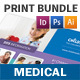 Medical Print Bundle, Print Templates | GraphicRiver
