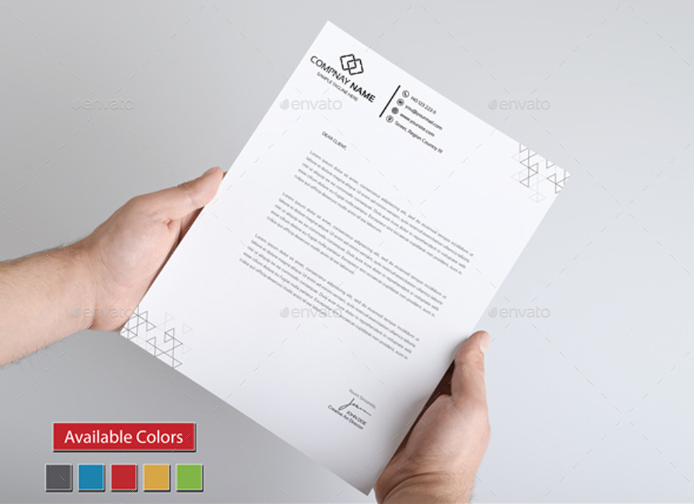 Global Letterhead, Print Templates | GraphicRiver