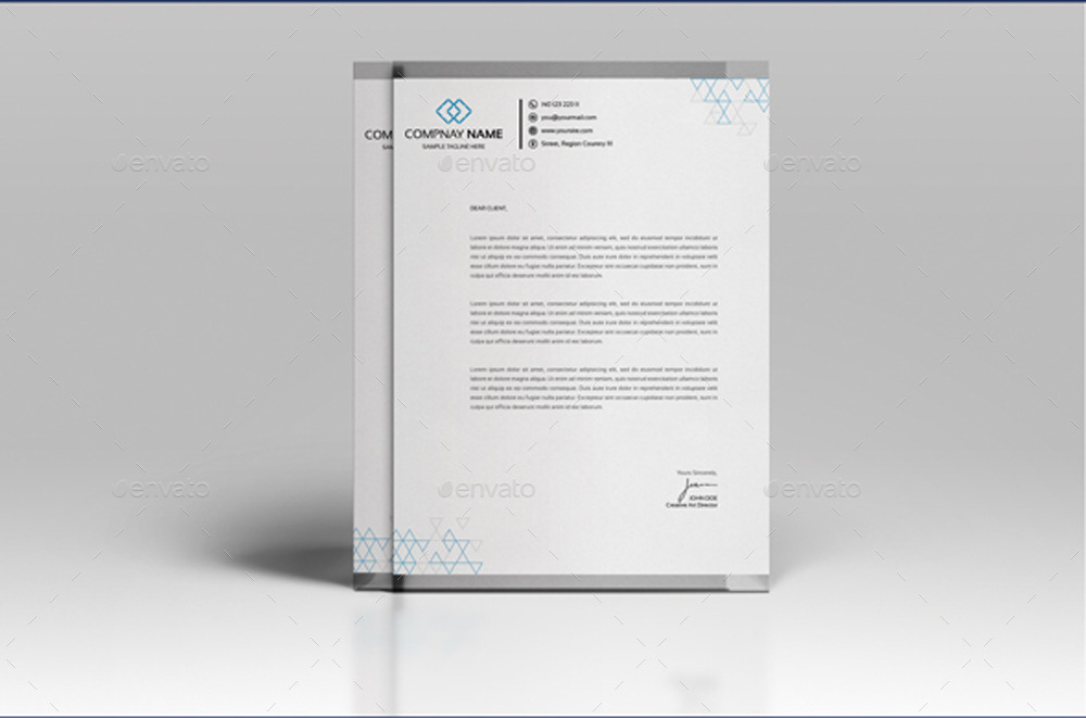Global Letterhead, Print Templates | GraphicRiver