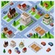 Map of City Hall Set of detailed isometric vector, Vectors | GraphicRiver