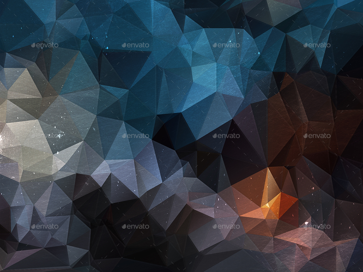 10 Blue Grunge Polygonal Backgrounds, Graphics | GraphicRiver