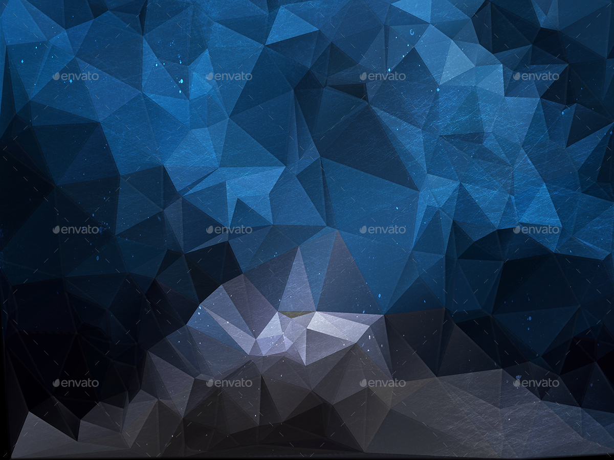 10 Blue Grunge Polygonal Backgrounds, Graphics | GraphicRiver