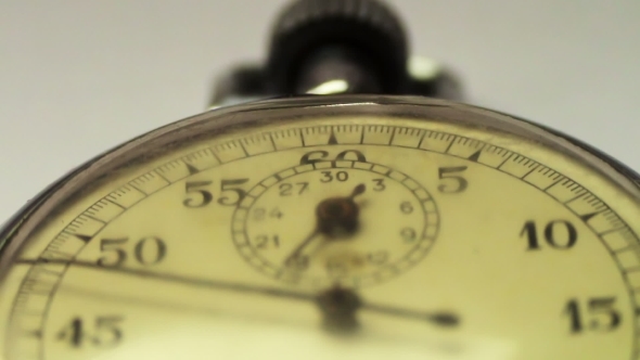 Vintage Stop Watch, Stock Footage | VideoHive