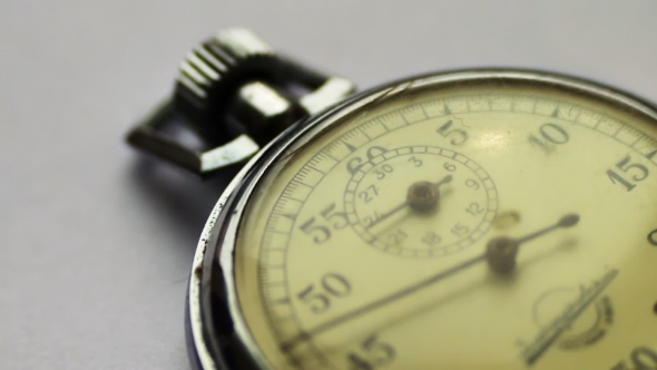 Vintage Stop Watch, Stock Footage | VideoHive