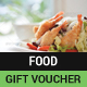 Food gift voucher, Print Templates | GraphicRiver