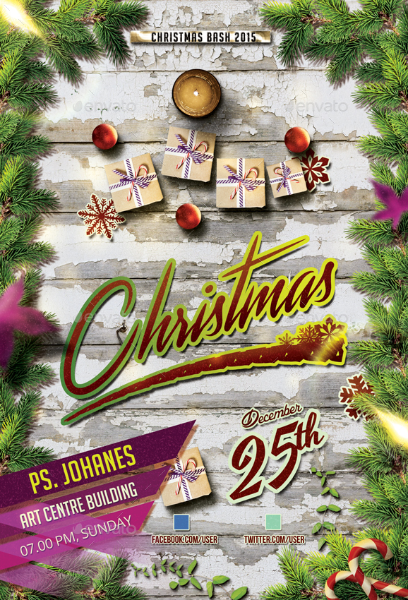 3 in 1 Christmas Flyer 2015 Bundle, Print Templates | GraphicRiver