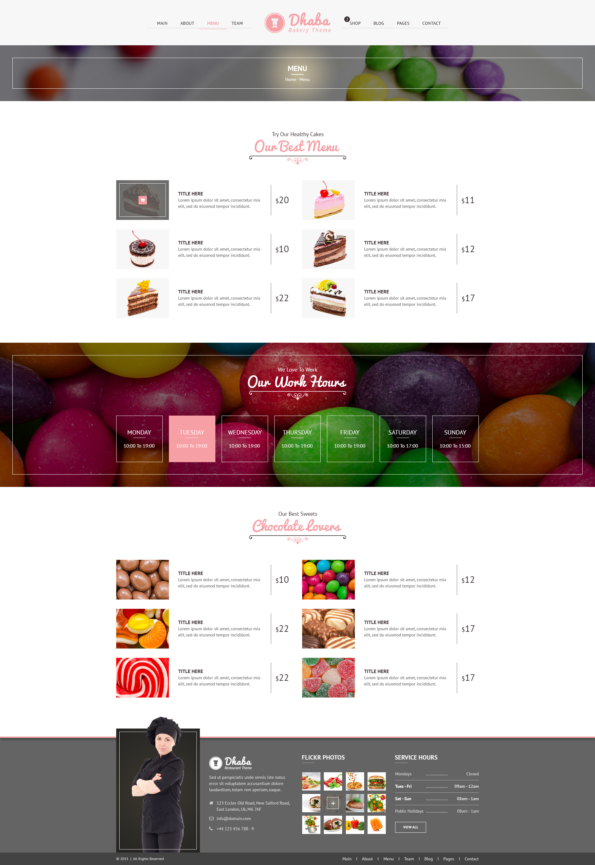 Dhaba - Restaurant, Coffee and Cake Shop PSD by ExproStudio | ThemeForest