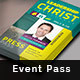 Leadership with Christ Conference Press Pass, Print Templates ...