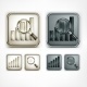 Magnifying Glass and Chart Icons by CreatOR776 | GraphicRiver