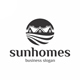 Sun Homes Estate Logo, Logo Templates | GraphicRiver