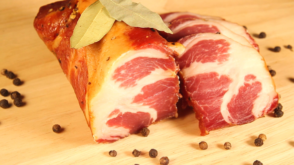 Smoked Meat, Rotate, Stock Footage | VideoHive