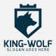 King Wolf Logo, Logo Templates | GraphicRiver