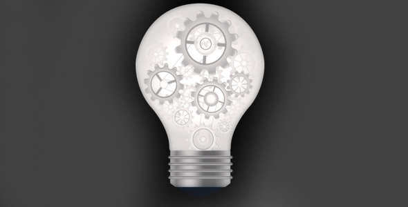 Animated Light Bulb, Motion Graphics | VideoHive