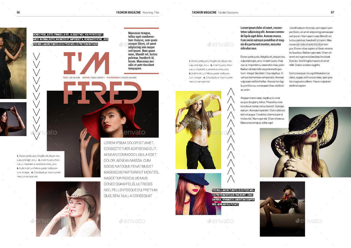 Fashion Bundle, Print Templates | GraphicRiver