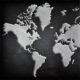 Brushed Metal World Map, Graphics | GraphicRiver