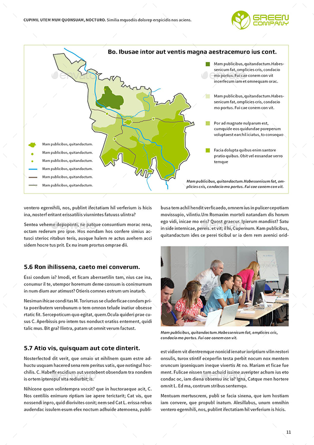 Report Ecological, Print Templates | GraphicRiver