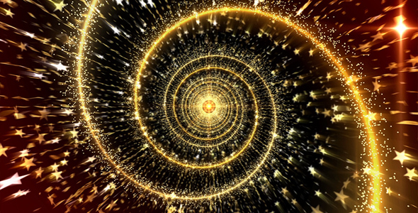 Stars Spiral, Motion Graphics | VideoHive