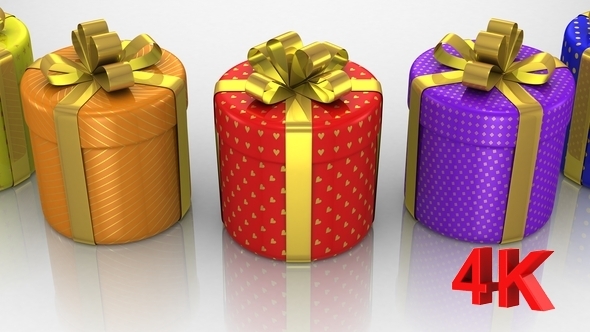 Gift Boxes Animation, Motion Graphics | VideoHive