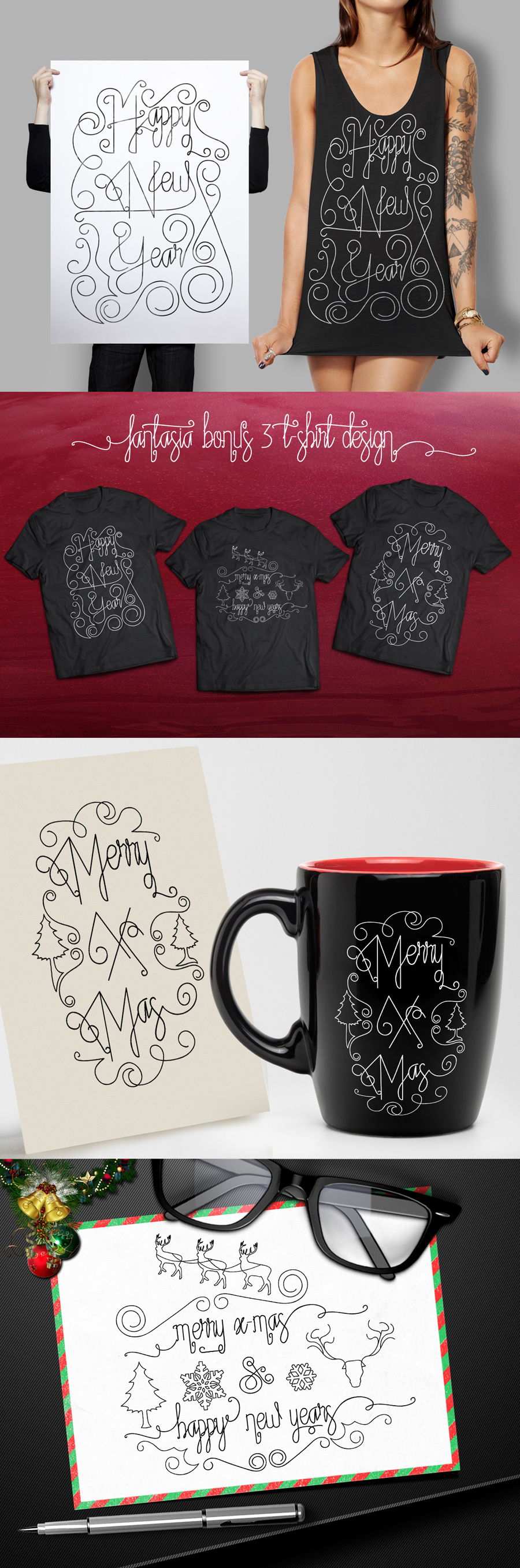 Fantasia Monoline Calligraphy And Bonus, Fonts | GraphicRiver