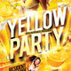 Yellow Party Flyer by darkmonarch | GraphicRiver