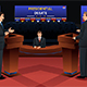 Presidential Debate, Vectors | GraphicRiver