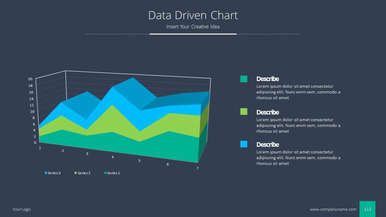 Organizational & Data Chart Presentation, Presentation Templates ...