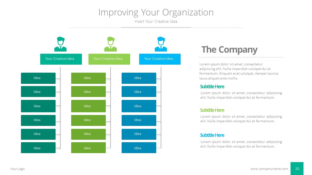 Organizational & Data Chart Presentation by Jhon_D_Atom | GraphicRiver