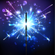 Blue Sparkler, Vectors | GraphicRiver
