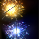 Yellow and Blue Sparkler, Vectors | GraphicRiver