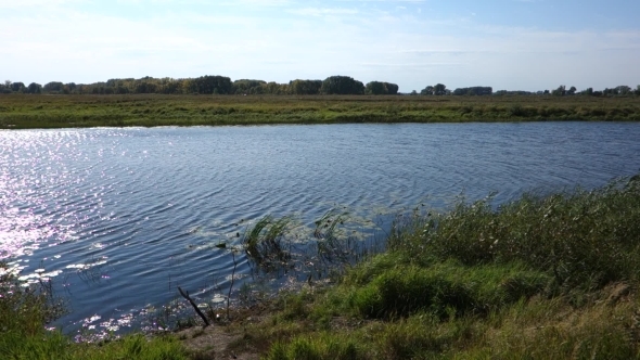 River Landscape, Stock Footage | VideoHive