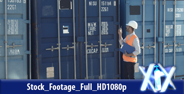 Checking Cargo, Stock Footage | VideoHive