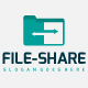 File Share Logo, Logo Templates | GraphicRiver