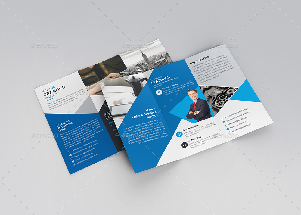 Dynamic Trifold Brochure, Print Templates | GraphicRiver