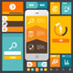 Modern UI Flat Design. Web Elements. Vector, Vectors | GraphicRiver