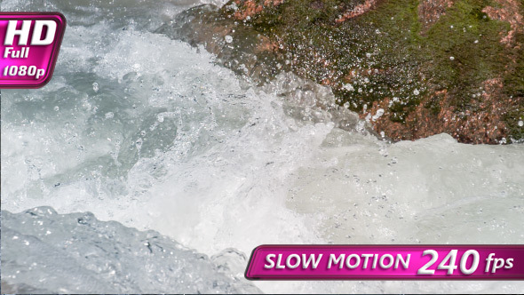 Raging River Flows, Stock Footage | VideoHive