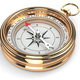 Gold compass Stock Photo by maxxyustas | PhotoDune