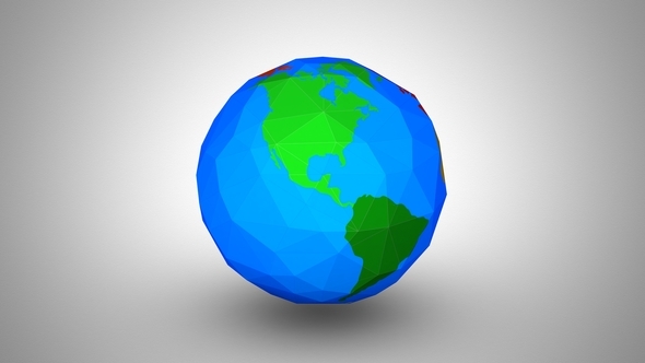 Rotating of Earth, Motion Graphics | VideoHive