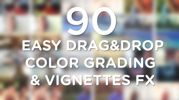 Easy Vignette & Color Correction Pack, Add Ons | VideoHive