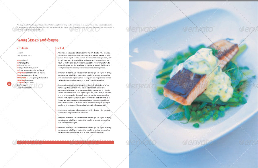 Modern Cookery Book Template, Print Templates | GraphicRiver
