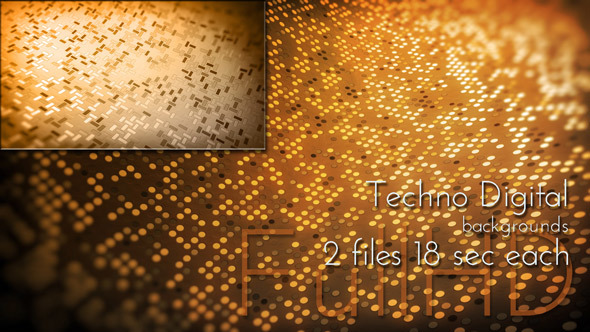 Techno Digital Surface, Motion Graphics | VideoHive