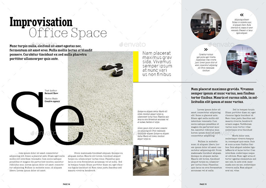 Interior Magazine, Print Templates | GraphicRiver
