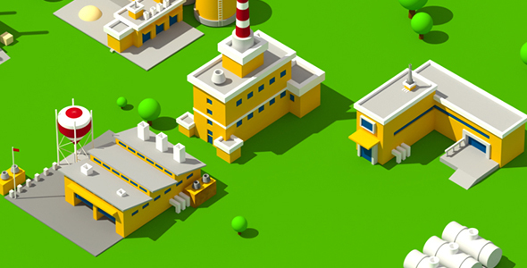 Animated Industrial Background 2, Motion Graphics | VideoHive